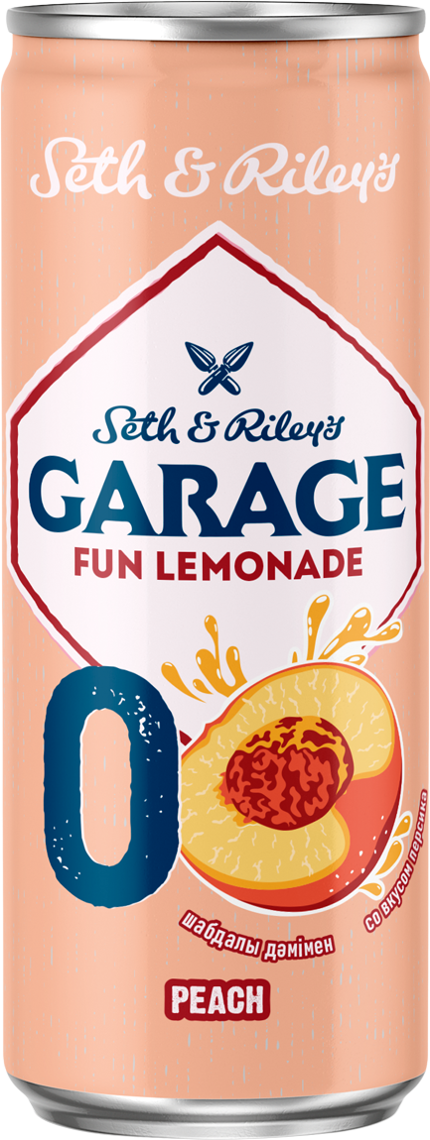 Products » S&R's Garage Hard Lemonade » Garage 0 Peach « Carlsberg ...